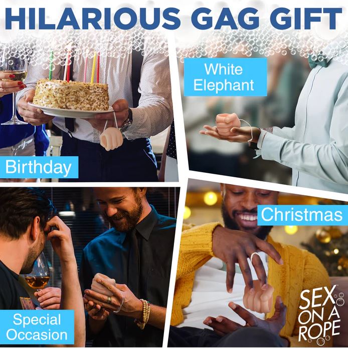 Sex On A Rope Tug N' Scrub Lightly Scented Soap