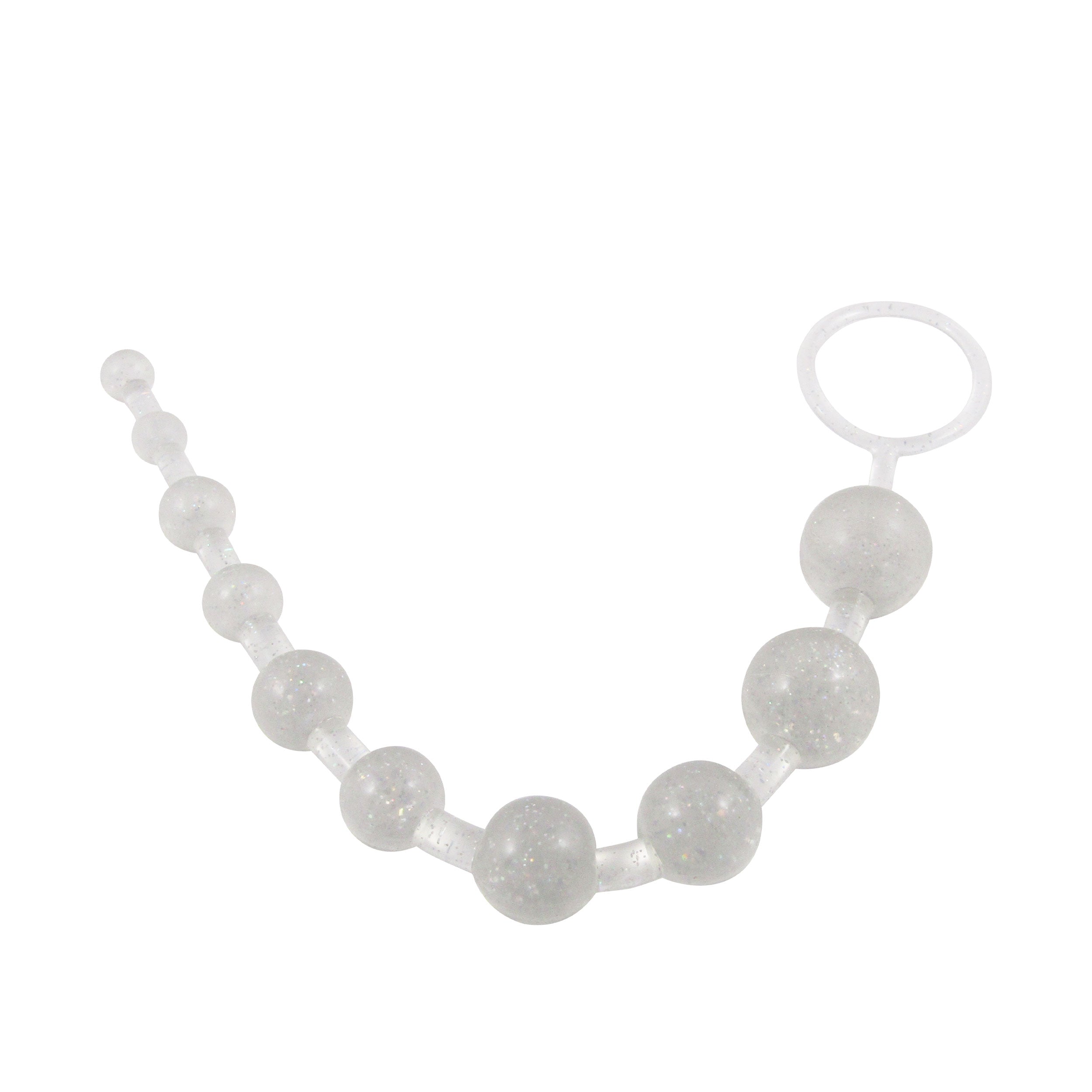 Get the Analiscious Glitter Anal Beads Only at Castle Megastore