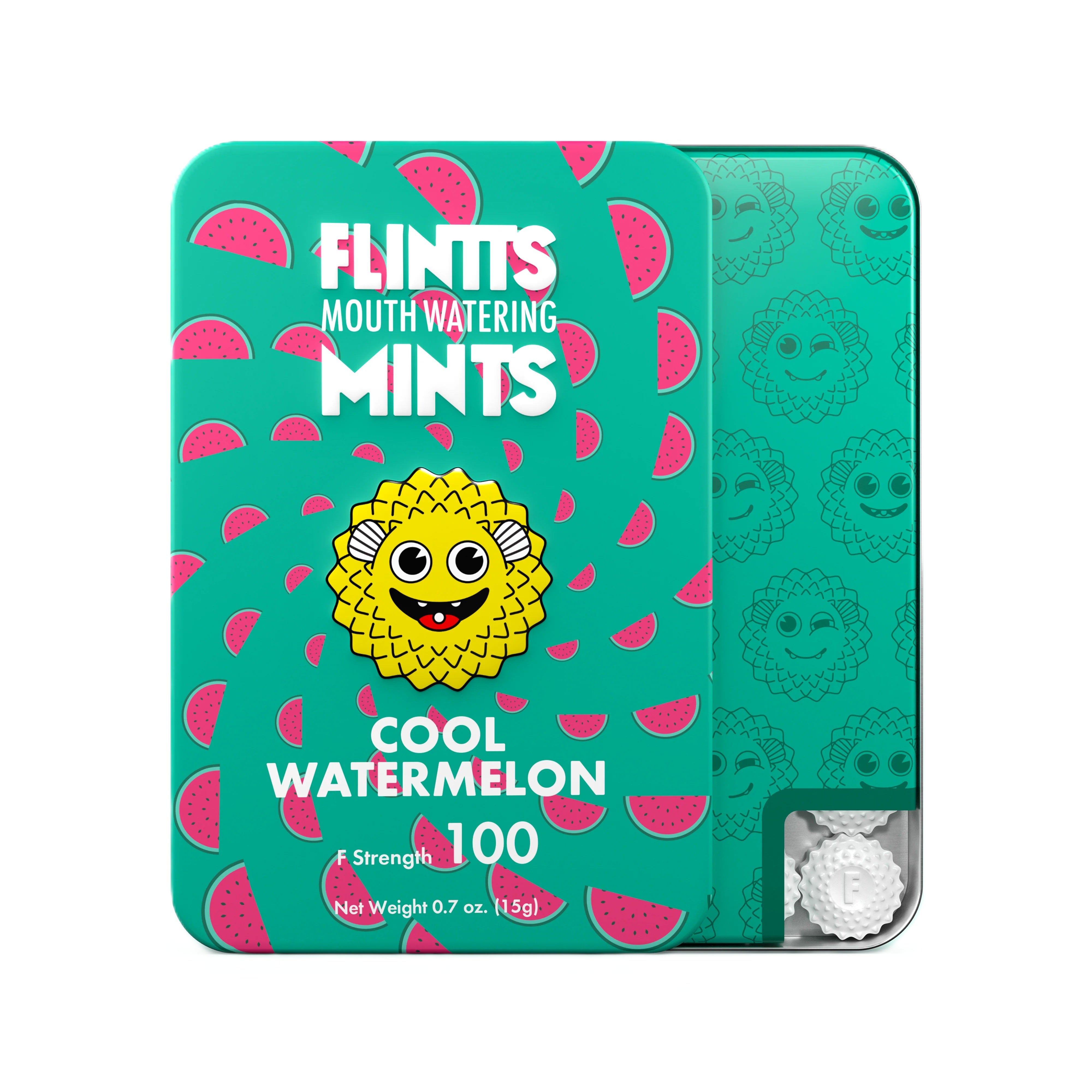 Flintts Mouth Watering Mints in Cool Watermelon - F Strength 100